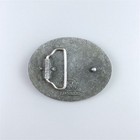 Antique Silver Oval Mutton Busting Champion Western Belt Buckle also ...