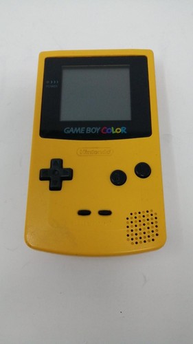 Nintendo Gameboy Color Yellow CGB-001 Used in Japan | eBay