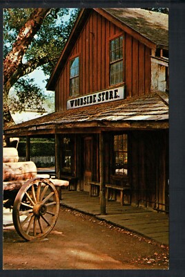 1967 WOODSIDE, CA * THE WOODSIDE STORE * POSTED AIR MAIL to AUSTRIA VTG ...