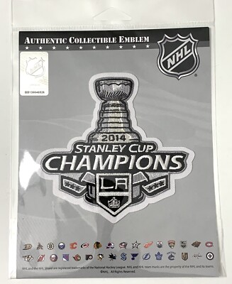2014 NHL STANLEY CUP CHAMPIONS LA KINGS JERSEY PATCH Officially ...