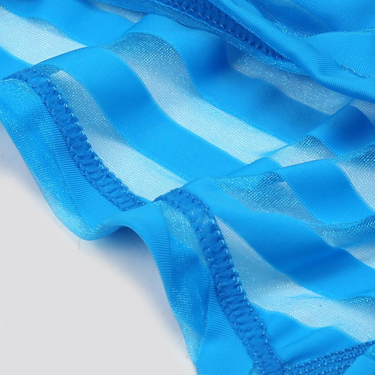 Men's Sexy Underwear Transparent Underpants Boxers Mesh Shorts Pouch ...