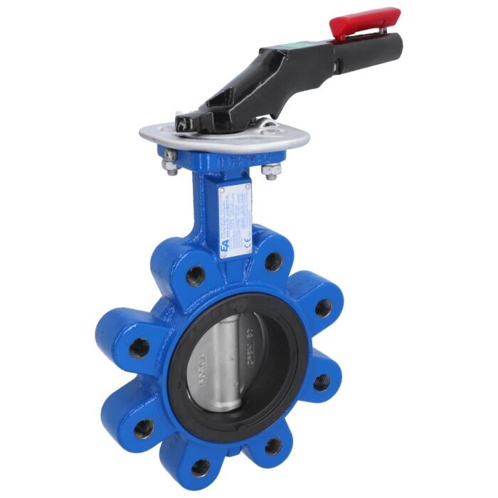 End Armaturen WM534011 Butterfly Valve LUG DN125, PN16, Length EN558-20 ...