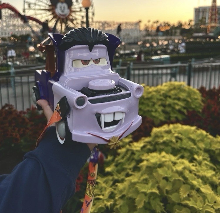 Halloween Disney Cars Tow Mater Vampire Popcorn Bucket 2024 | eBay