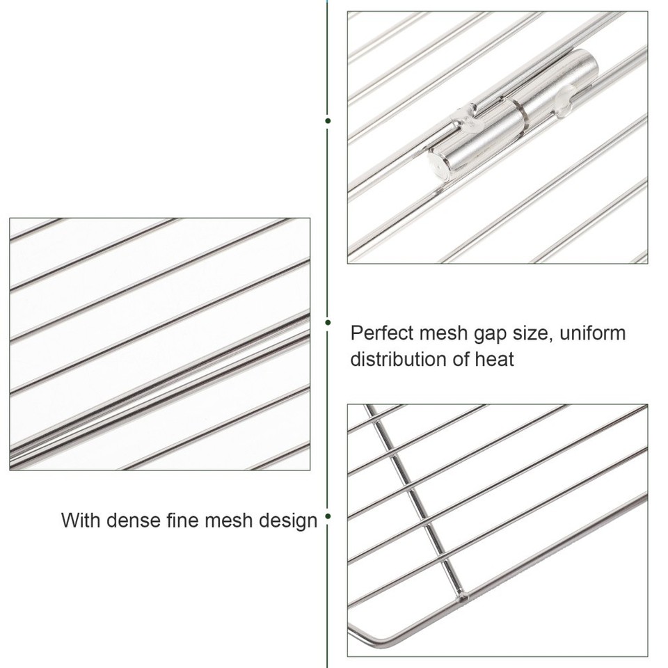 Cooking Grill Grate Multi-Purpose Barbecue Grill Stainless Steel BBQ ...