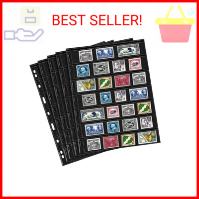 20 Sheets Stamp Pages Collector Stamp Collecting Album Binder Standard ...