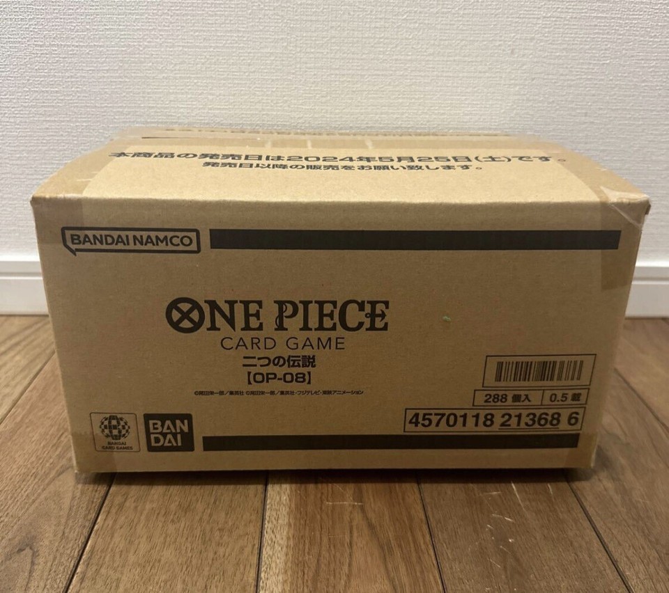 One Piece TCG Two Legends OP-08 op08 op 08 CASE booster box Japanese In ...