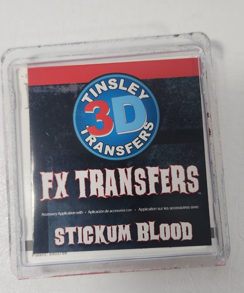 Tinsley Transfers Prosthetic Special Effects Makeup 3D FX Film Quality ...