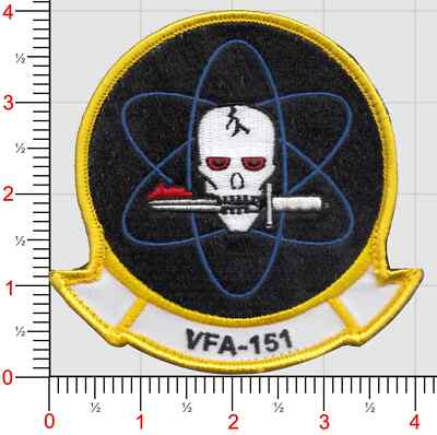 VFA-151 VIGILANTES FIGHTER SQUADRON EMBROIDERED JACKET PATCH | eBay