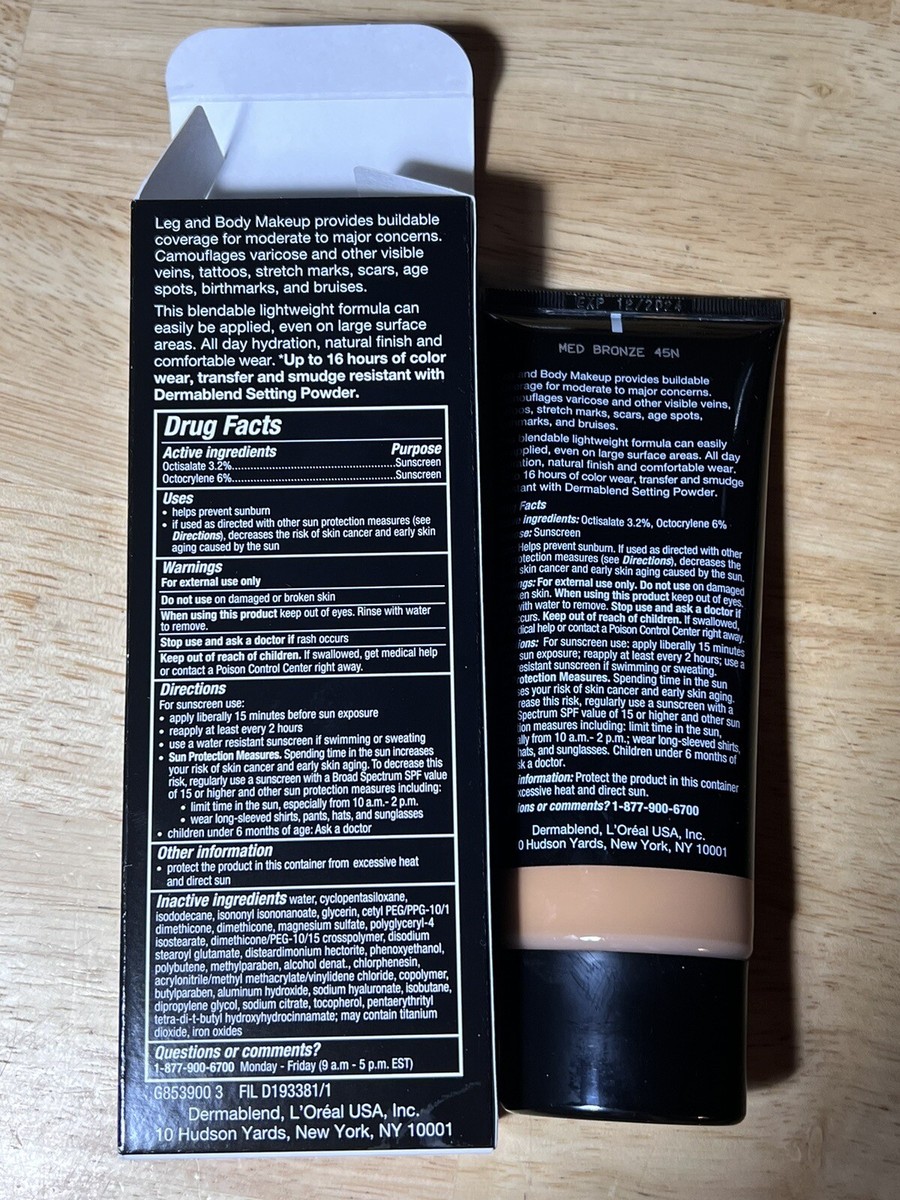 Dermablend Waterproof Tattoos Dermablend's Secrets For Flawless Body