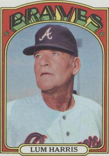1972 Topps - #484 Lum Harris for sale online | eBay