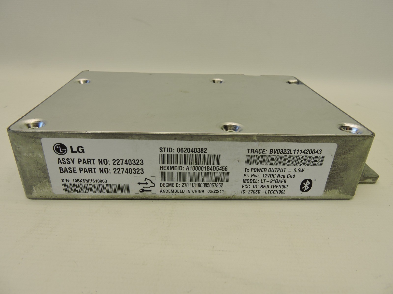 NEW GM VCIM Module 22740323 HHR Malibu Solstice Aura G6 Chevrolet ...