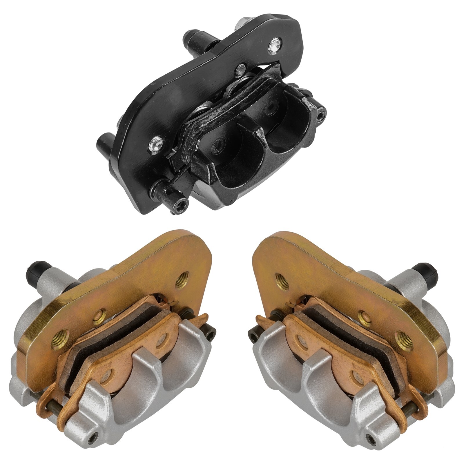 Front R/L & Rear Brake Calipers for Can-Am CanAm Renegade 800R 4x4 2012 ...