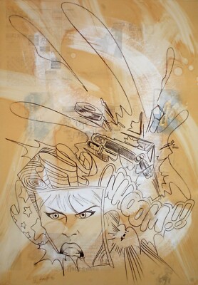 CRASH (John Matos) "WHOOM!!" Original Serigraph Signed Edt/ 25! | eBay