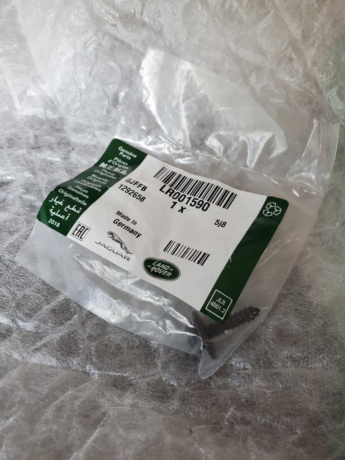 Genuine Land Rover Screw and Washer PN LR001590 for sale online | eBay