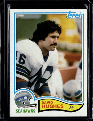 David Hughes 1982 Topps #248 Seattle Seahawks | eBay