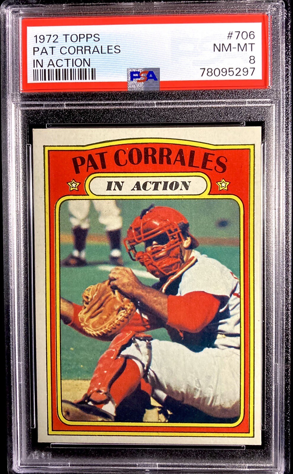 1972 Topps - High # In Action #706 Pat Corrales for sale online | eBay