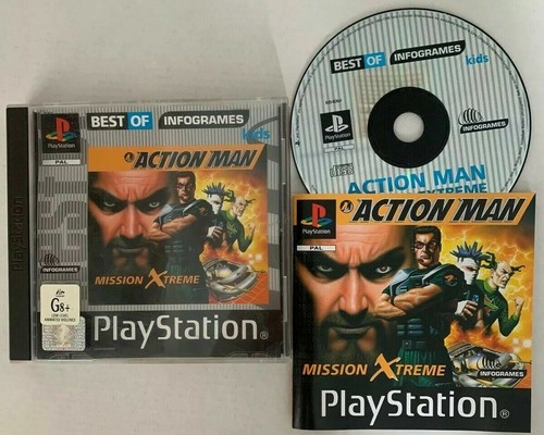Action Man Mission Xtreme. Complete with Manual. PAL Infogrames - Sony ...