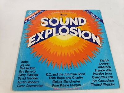 Ronco Records 1976 Sound Explosion By Original Artists Vinyl LP | eBay
