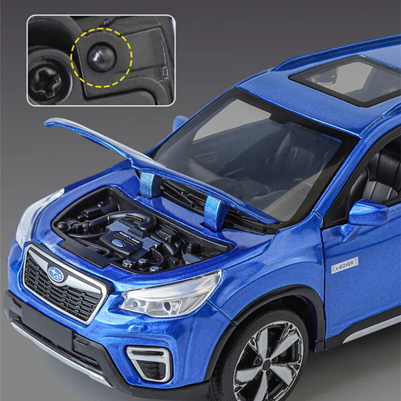 1/30 Subaru Forester SUV Alloy Car Model Diecast Metal Off-road ...