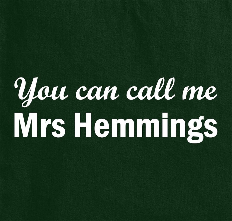 Puedes Llamarme Sra. Hemmings - Bolsa De Lona - Luke | eBay