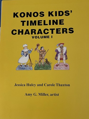 Vintage Konos Characters Homeschool Unit Study Volume 1 Timeline | eBay