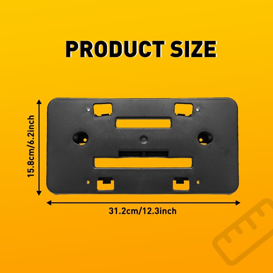 For 2019-23 Chevrolet Malibu Front License Plate Frame Tag Holder Mount ...