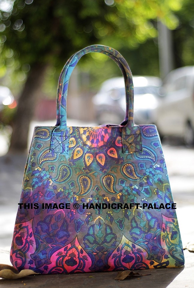10pcs Wholesale Lot Indian Cotton Mandala Tote Carry Shoulder Bag ...