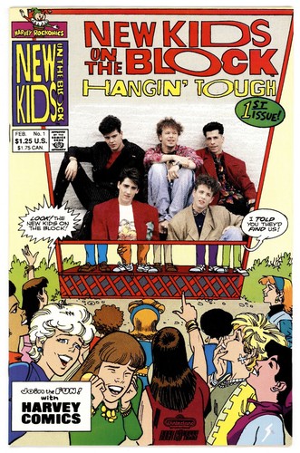New Kids on the Block, The: Hangin Tough #1 NM- 9.2 1991 Dave Manak ...