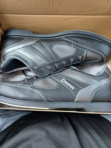 Mens Black Dexter RICKY IV Lite Bowling Shoes Black/Alloy Size 6 -14 ...