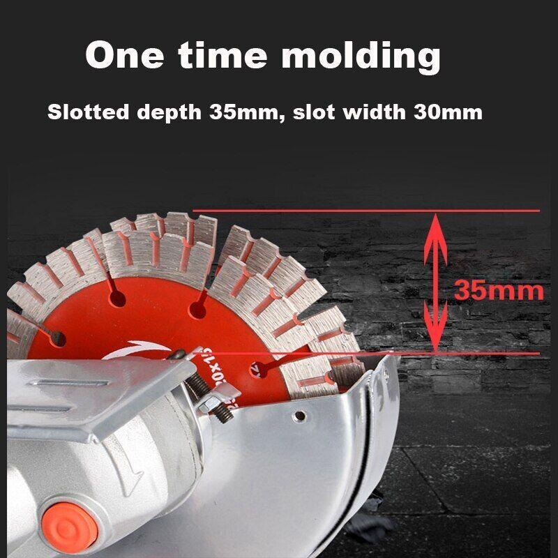 Electric Grooving Machine Concrete Floor Slotting / Installation Of ...