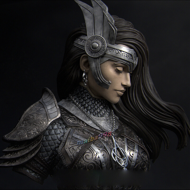 Lady Warrior 3D Printing GK Figure Model Kit Unpainted Unassembled ...