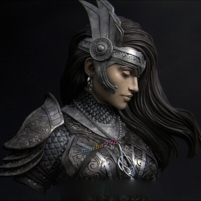 Lady Warrior 3D Printing GK Figure Model Kit Unpainted Unassembled ...