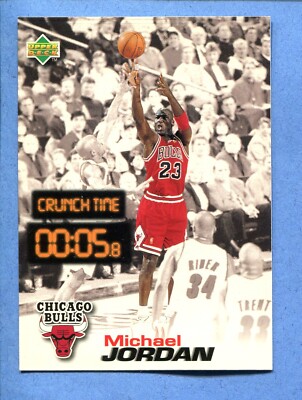 1997-98 Upper Deck Michael Jordan Crunch Time #CT05 NM-MT ++ | eBay