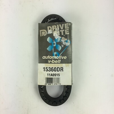 Genuine Drive Rite Automotive V-Ribbed Belt 15360DR-11A0915 A6 | eBay