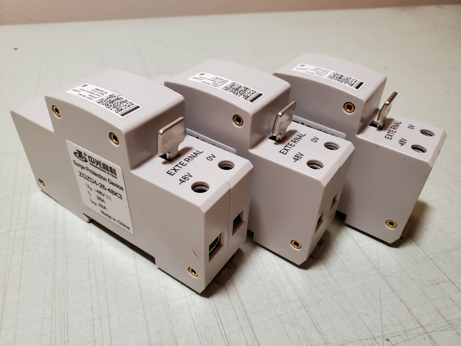 Ericsson Zhongguang Zgzd4-26-48k3 Surge Protection Device -48v 26a for ...