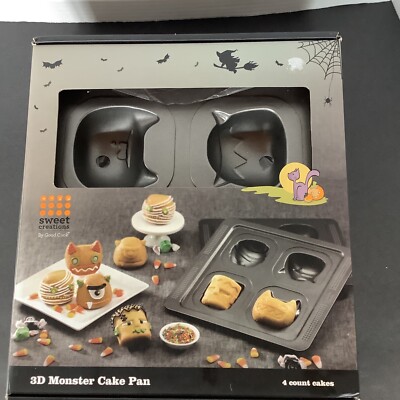 Halloween Sweet Creations Good Cook 3D Monster Cake Metal Pan T10 | eBay
