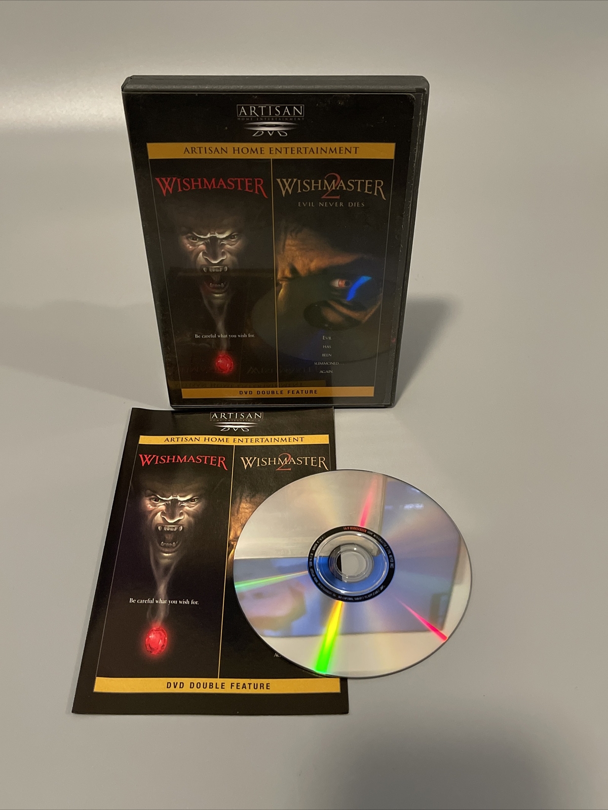 Wishmaster / Wishmaster 2: Evil Never Dies (DVD Double Feature ...