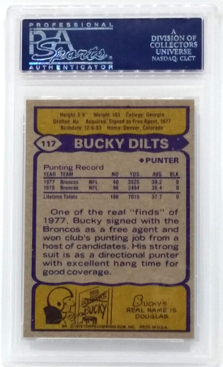 1979 Topps - Bucky Dilts #117 for sale online | eBay