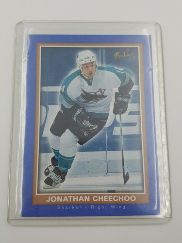 Ice Hockey NHL Trading Card Jonathan Cheechoo Sharks Upper Deck Card ...