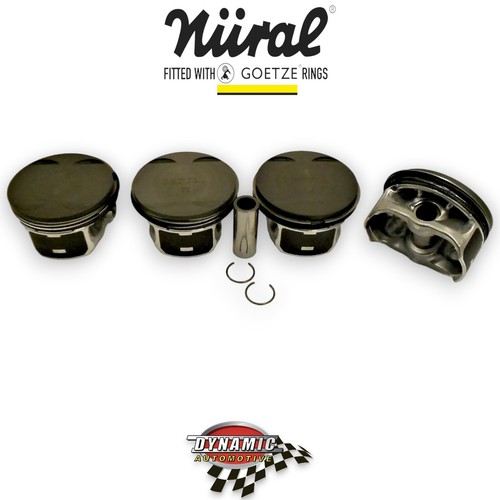 4X NÜRAL 79.50MM PISTON & RING FOR OPEL VAUXHALL CORSA ASTRA 1.6T ...