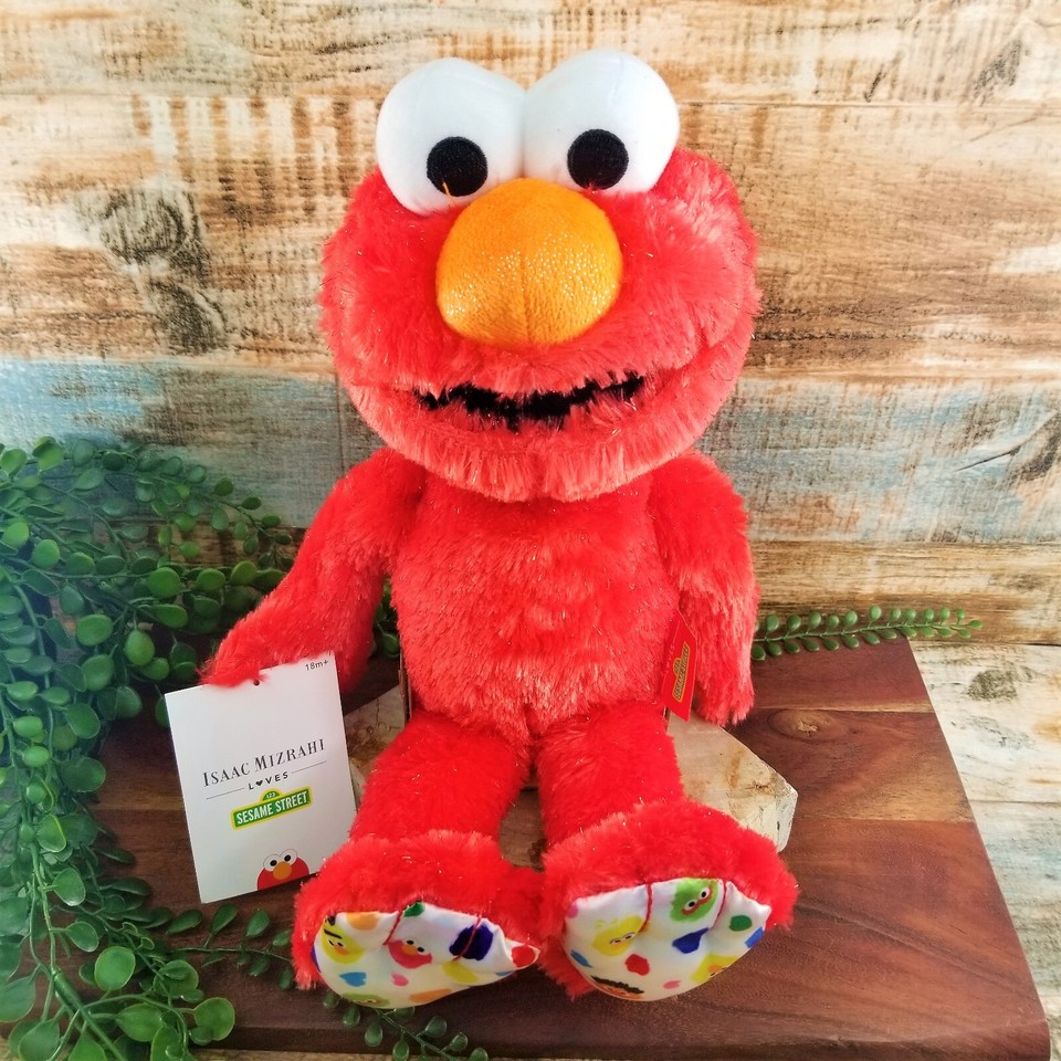 Isaac Mizrahi Loves Sesame Street Elmo Stuffed Animal Plush Doll Macys ...