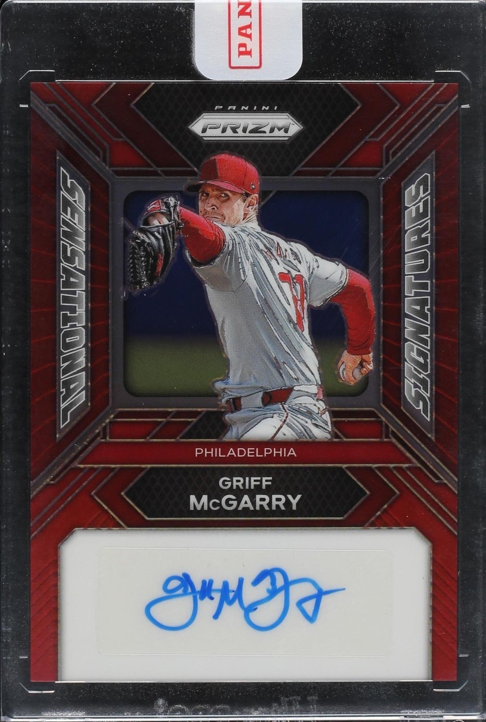 2024 Panini Prizm - Sensational Signatures Griff McGarry #SS-GM Red ...