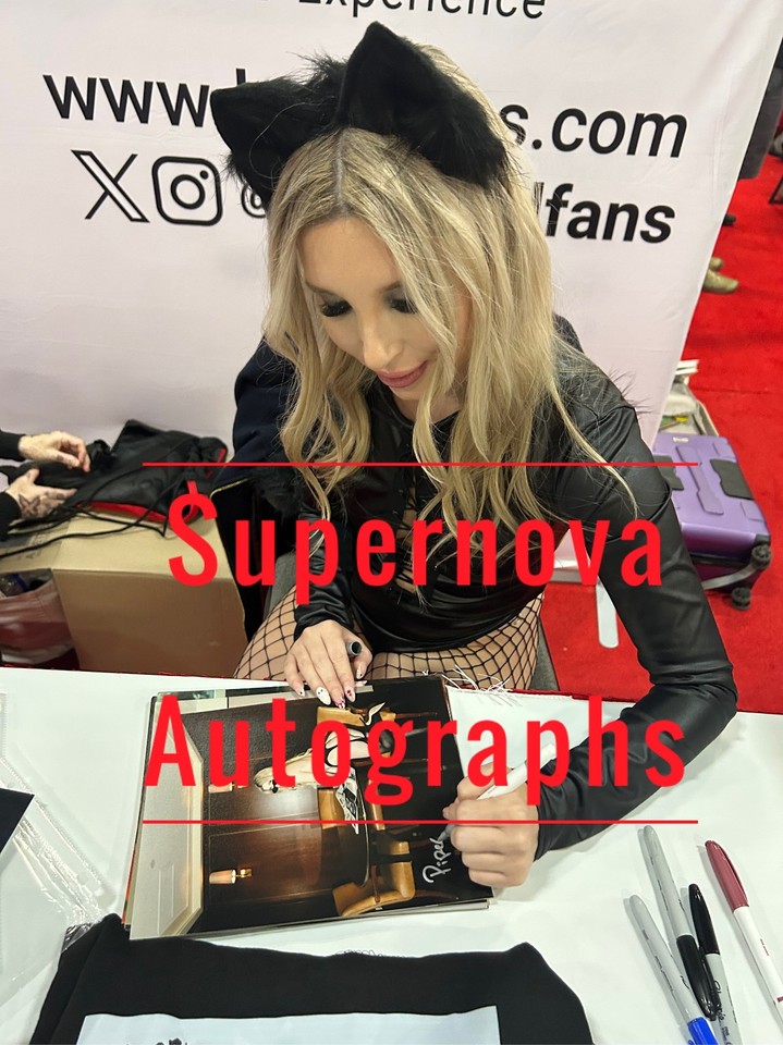 Piper Perri Signed Autographed Sexy Adult 8x10 Model Photo with Proof ...