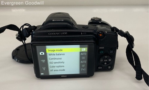 Nikon Coolpix L830 16MP 34X Zoom Digital Camera Powers On Untested | eBay