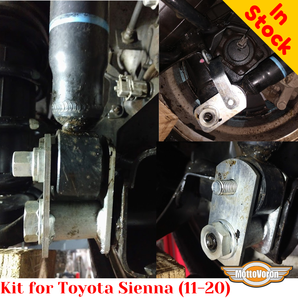 For Toyota Sienna Rear strut spacers Shock extenders suspension lift ...