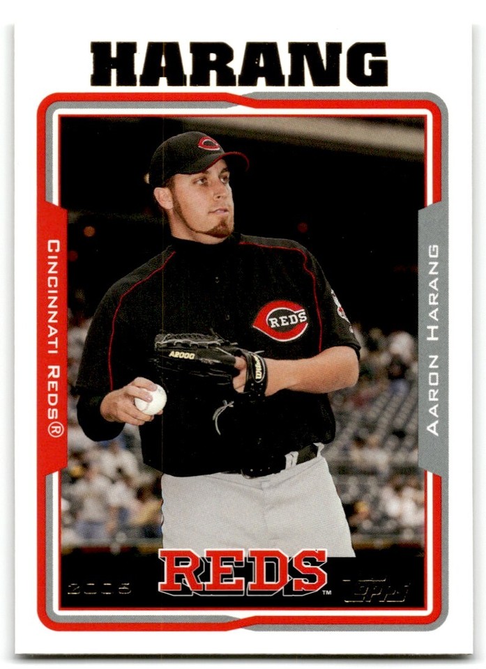 2005 Topps Aaron Harang Cincinnati Reds #376 | eBay