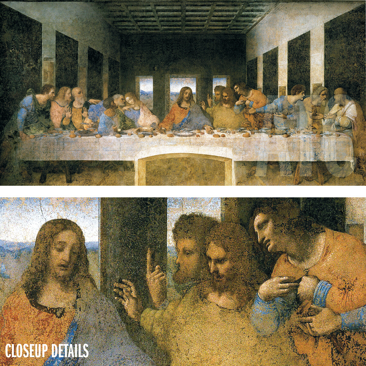 The Last Supper Leonardo Da Vinci Code