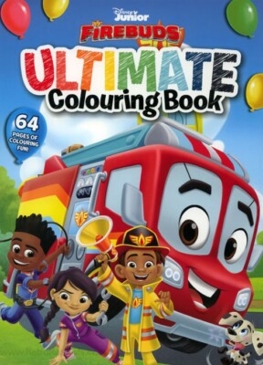 Firebuds coloring book RARE UNUSED | eBay