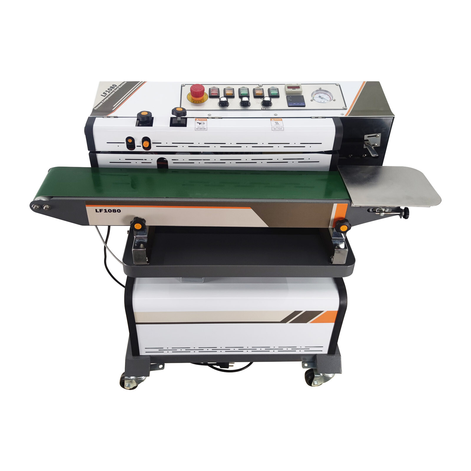 110V Continuous Vacuum Sealing Machine Vacuum Food Packaging Machine ...