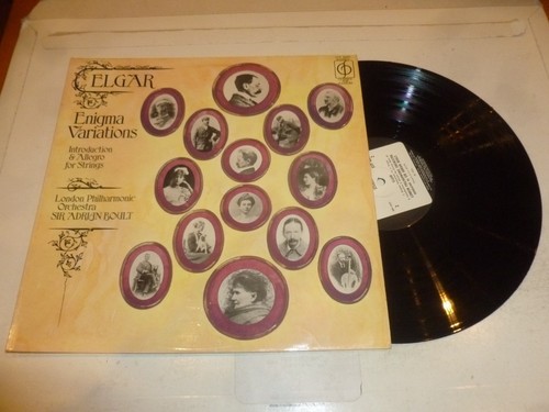 ELGAR - Enigma Variations - 1962 UK 6-track Vinyl LP | eBay UK